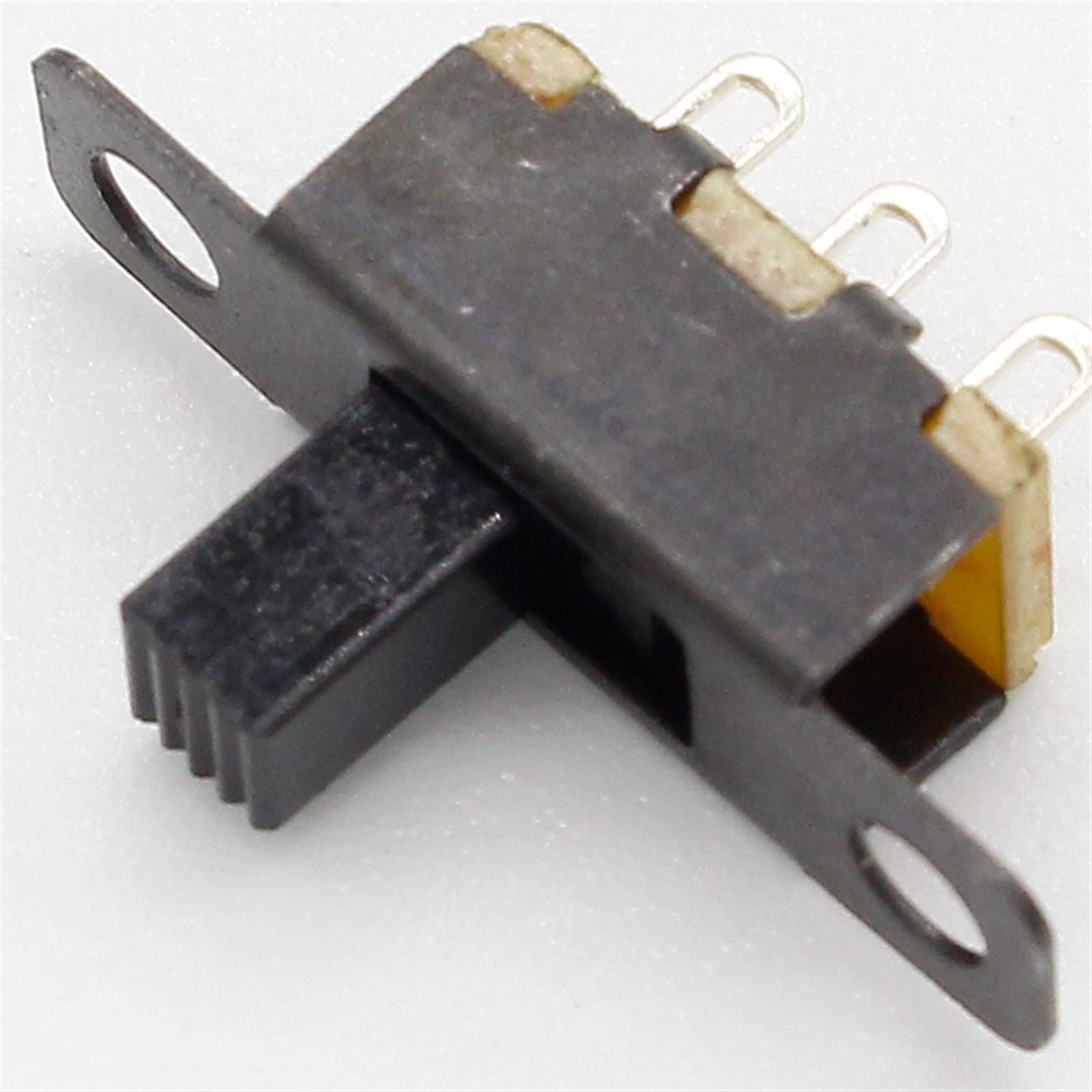 Froiny 20pcs Mini Size Black Spdt Slide Switch Micro Latching