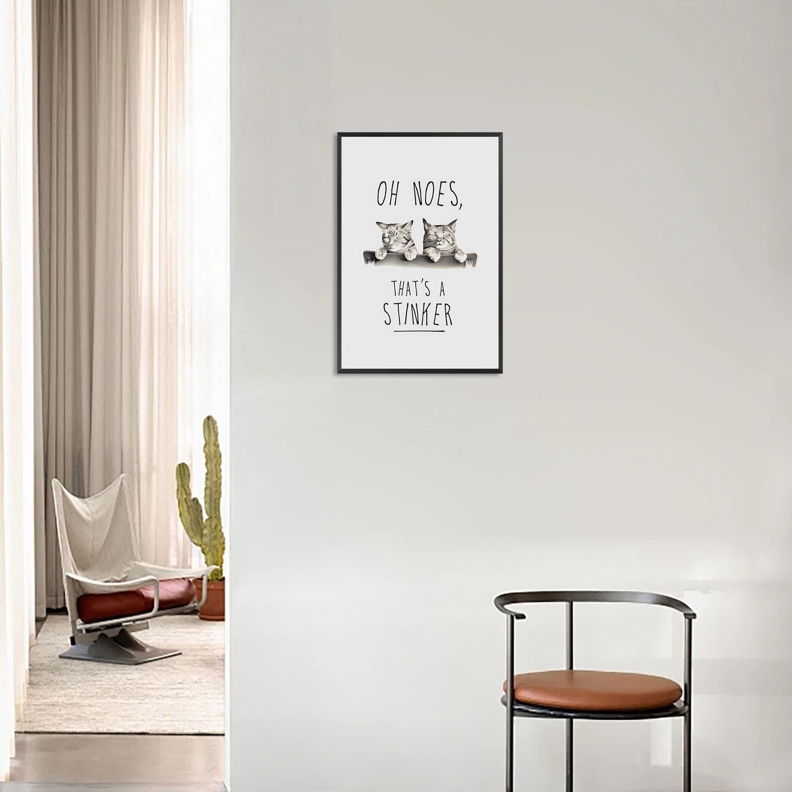 Snapklik.com : Retro Oh Noes,ThatS A Stinker Posters Humor Amusing Cat ...