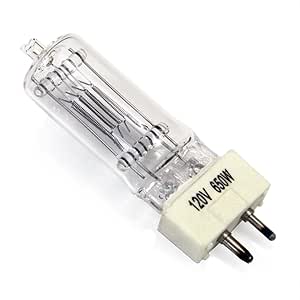 BORYLI FRK 650 Watt, 120 Volt Quartz Halogen Lamp, 3200 deg Halogen ...