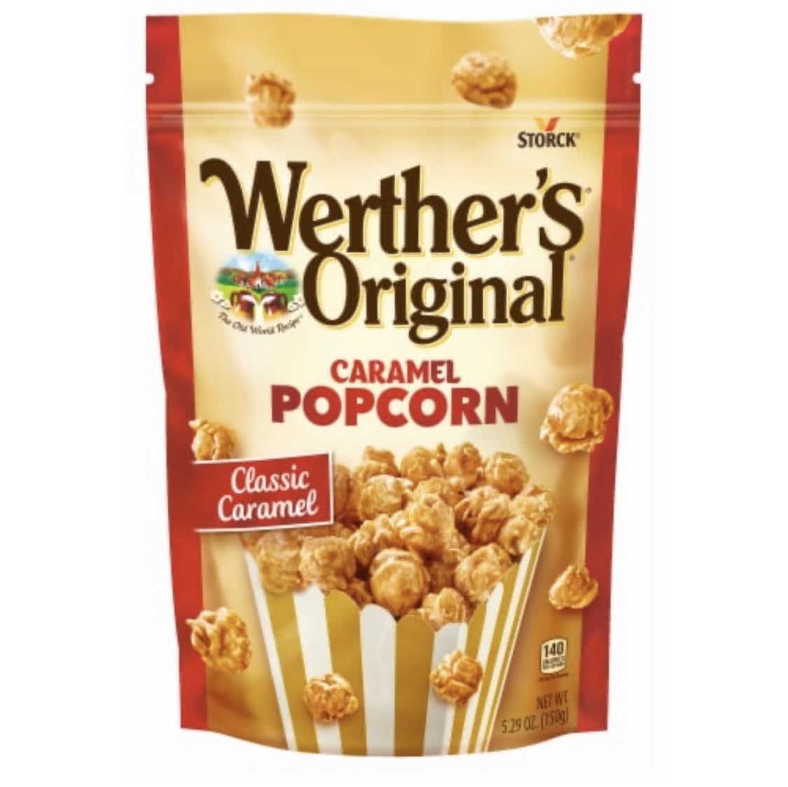 Amazon.com: Werther's Original Cinnamon Cookie Caramel Popcorn, 5 Oz