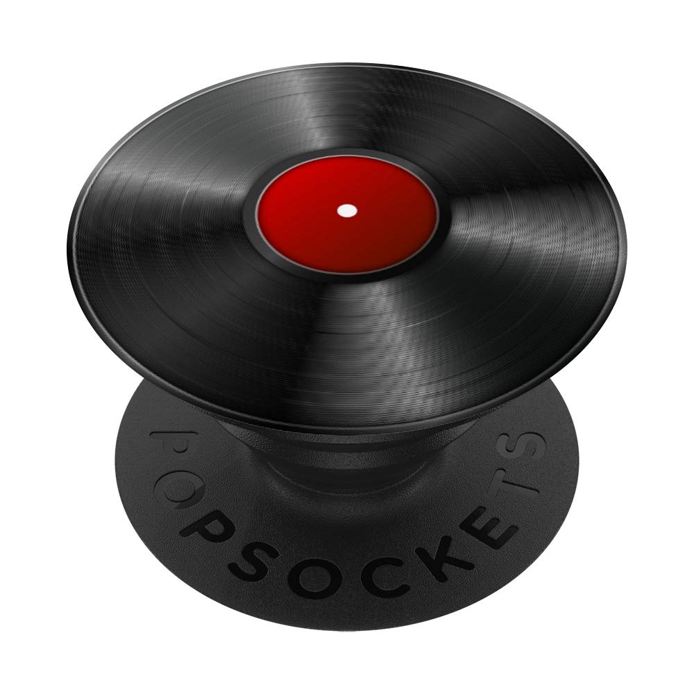 Amazon.com: Disc Jockey Vinyl Record Retro Phonograph Record PopSockets ...