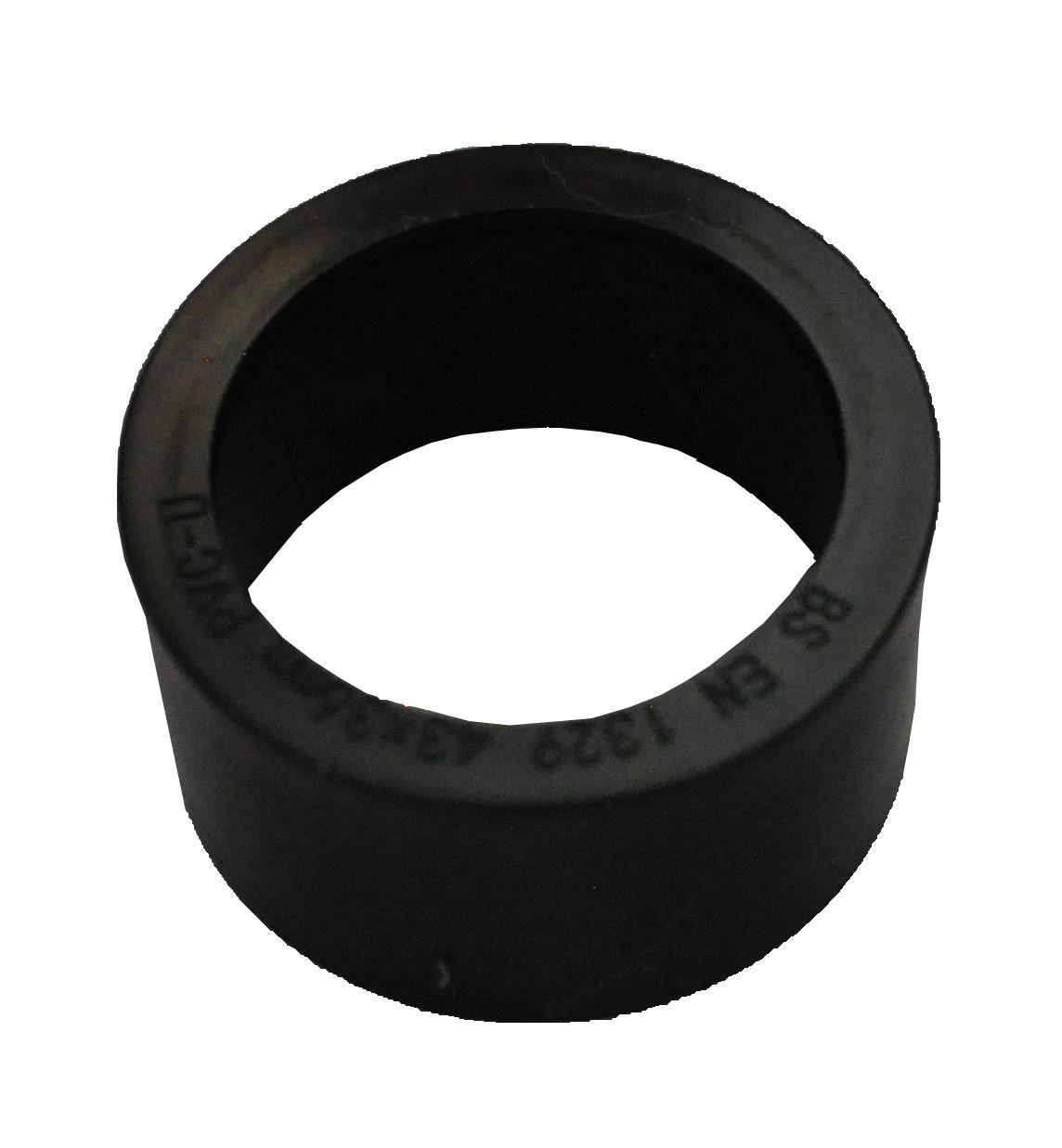 Solvent Black 50mm (56mm) x 40mm (43mm) Pipe Reducer - Pack of 2 ...