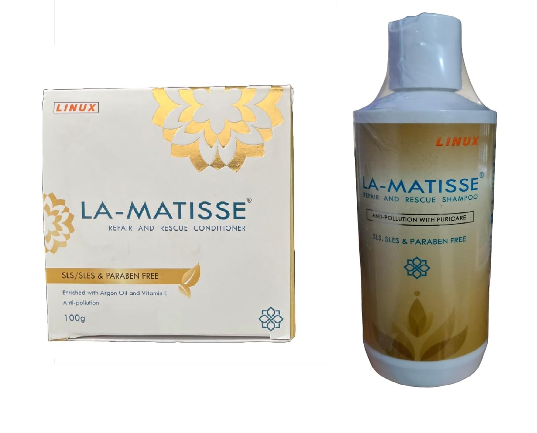 Buy La-Matisse Repair and Rescue Shampoo 240ml and conditioner 100gm ...