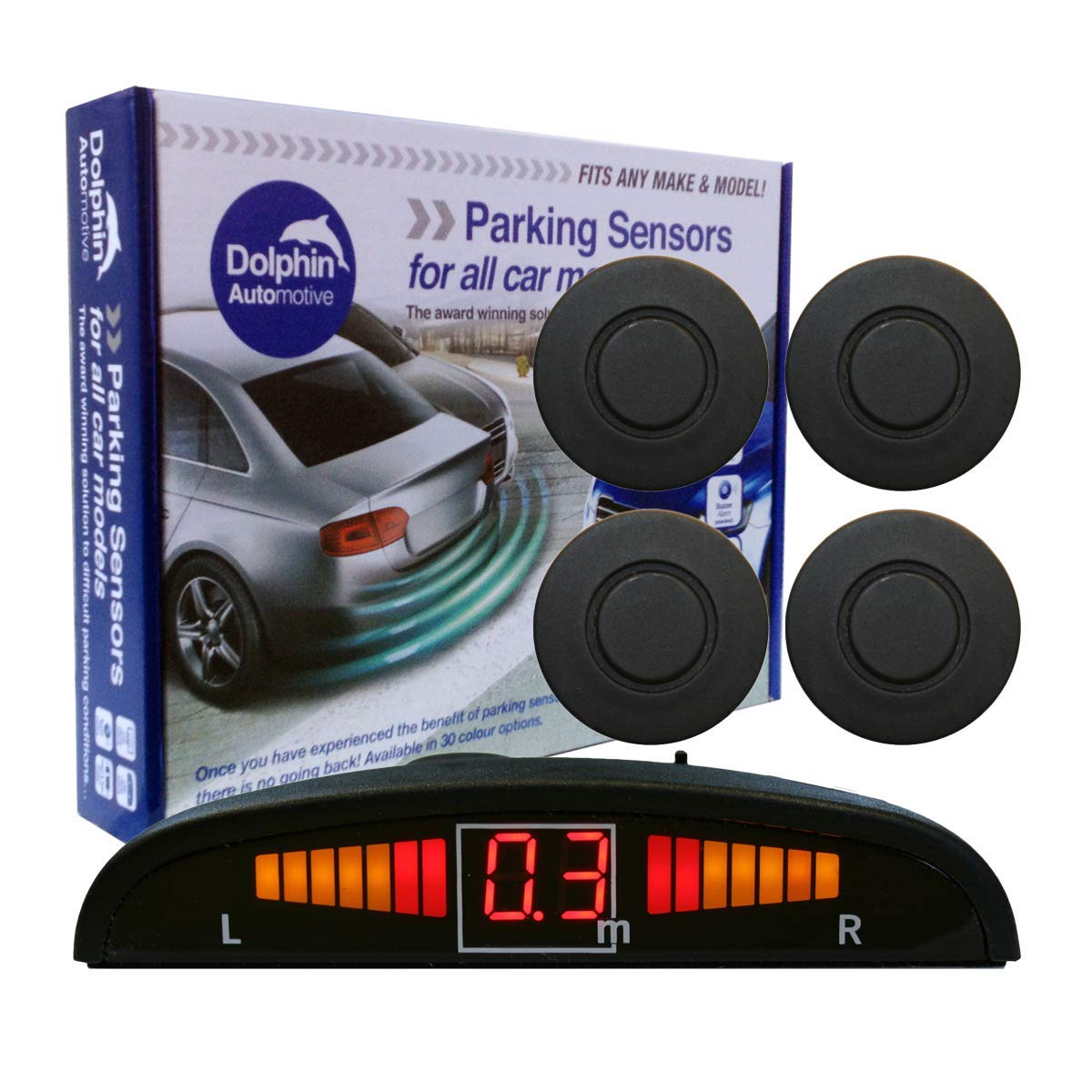 Dolphin Automotive DPS450 Reverse Parking Sensors In 32 Colours 4 ...