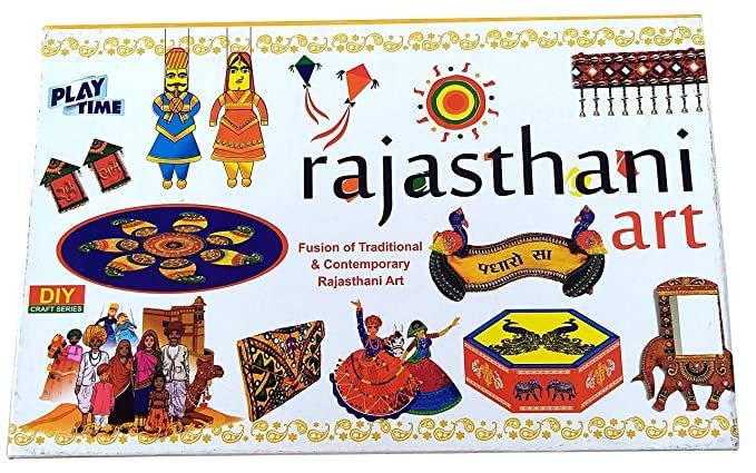 Buy Prospo Rajasthani Art Game for Kids, Board Game for Kids, Drawing ...