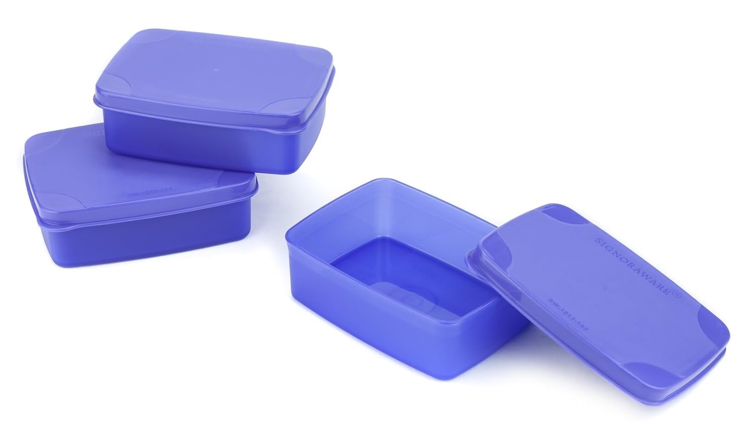 Buy Signoraware Handy Container Set, Set of 3, Violet Online at Low ...