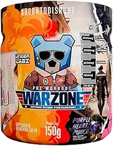 Warzone Pre Workout (150g), Purple Heart Punch | Amazon.com.br
