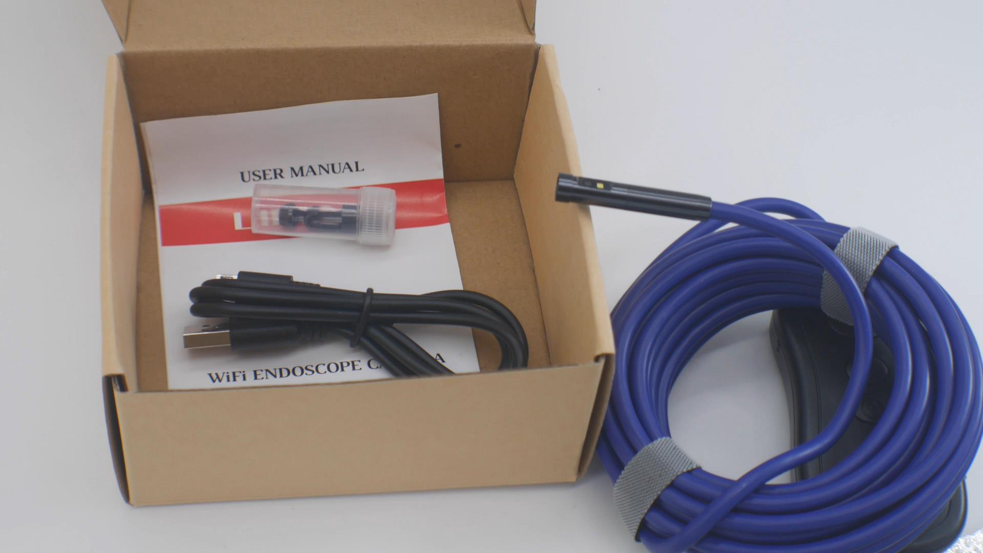 Watch video quality test - Wireless Endoscope, 1080P Dual Lens on ...