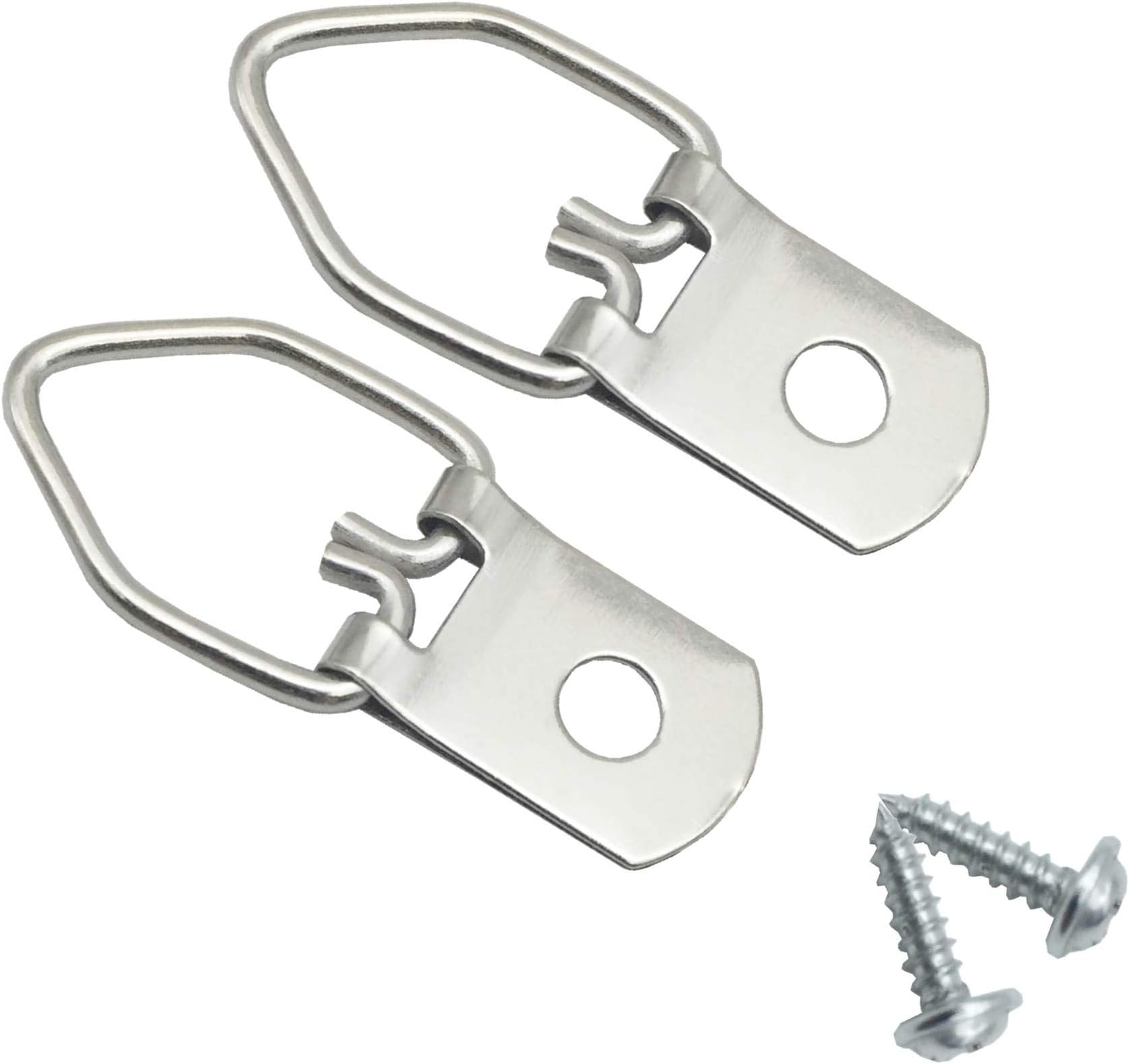 150 Pack D Ring Picture Hangers, D-Ring Picture Hangers with Screws for ...