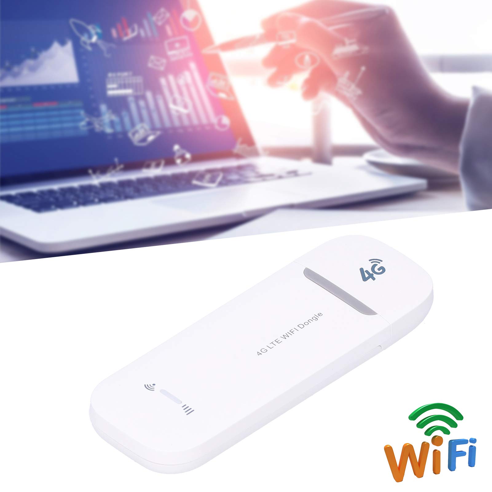 Buy 150Mbps Network Adapter 4G LTE, Wireless USB Hotspot Adapter Router ...