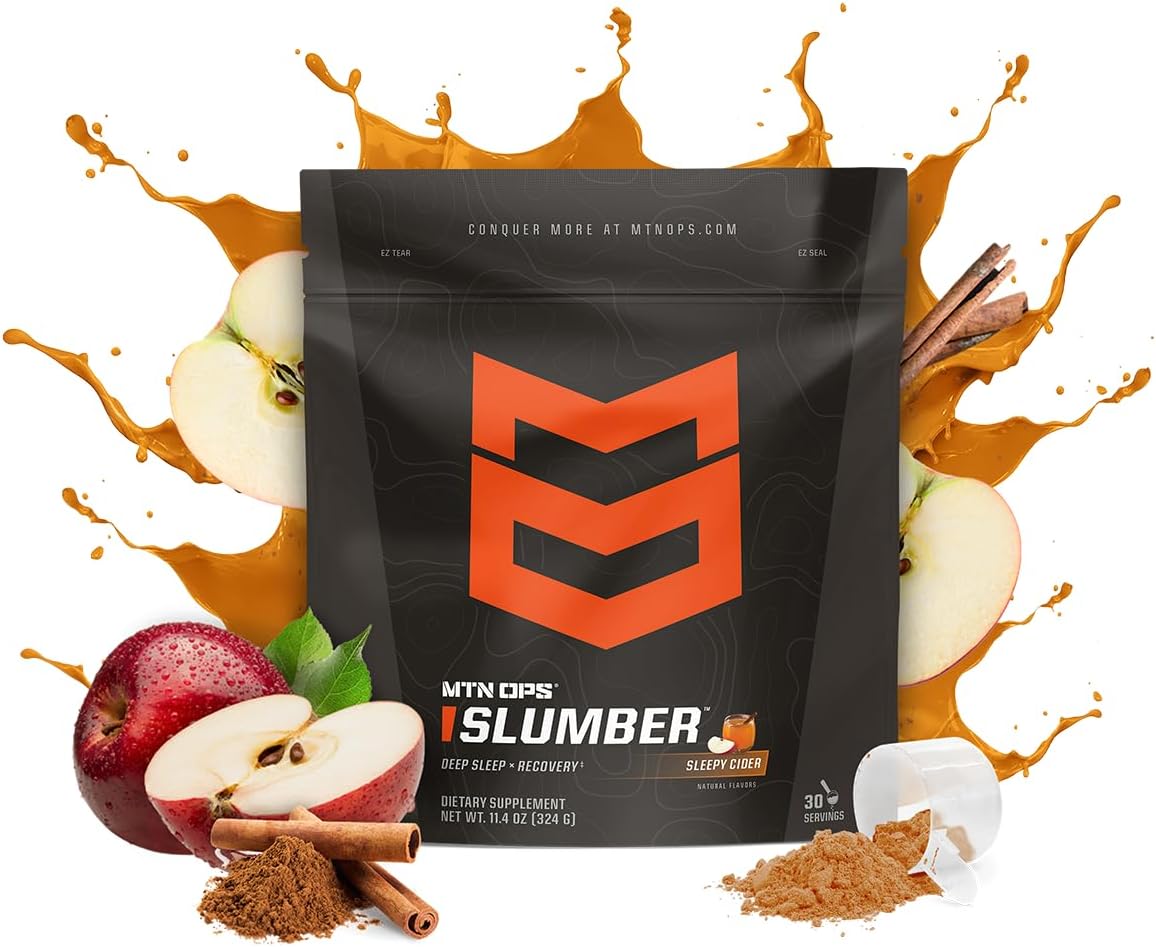 Amazon.com: MTN OPS Slumber Deep Sleep & Muscle Recovery Supplement ...
