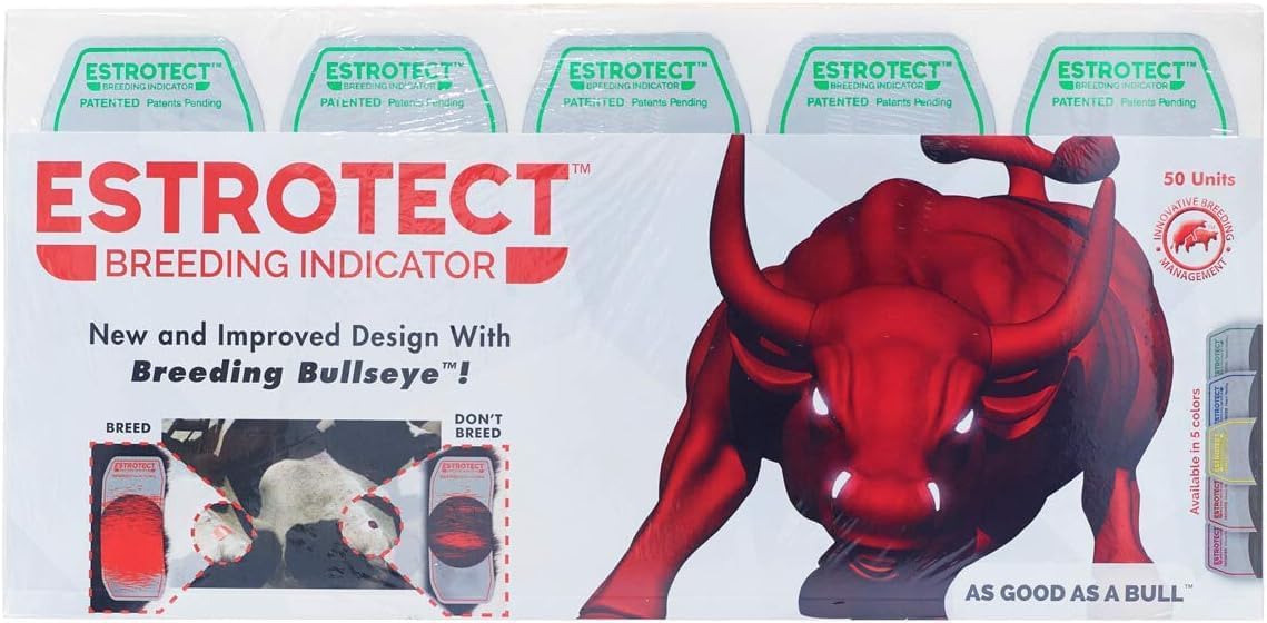 Amazon.com: Estrotect Heat Detector Breeding Indicator - Green ...