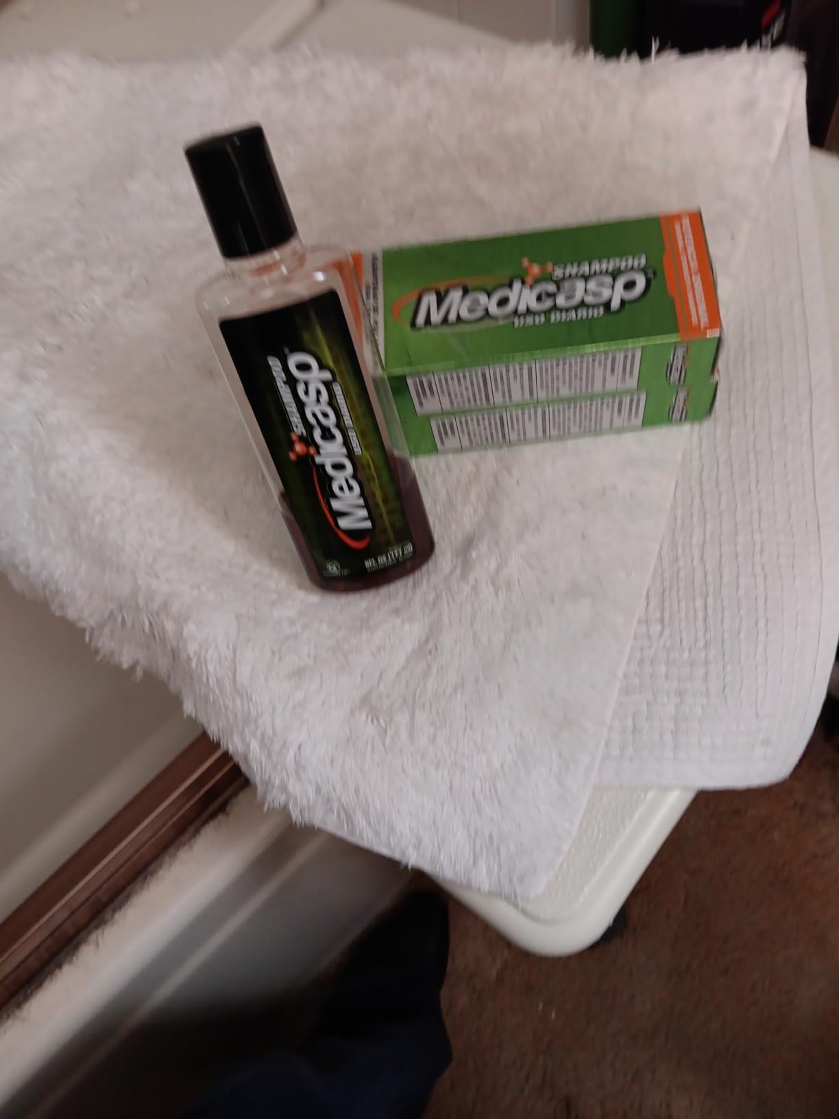 Amazon.com : Medicasp Coal Tar Gel Anti Dandruff Shampoo, Treats ...