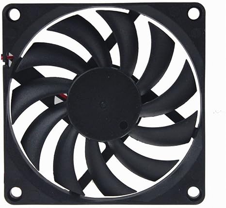 Amazon.com: GDSTIME Radiator 80mm x 80mm x 10mm 12V Brushless DC ...