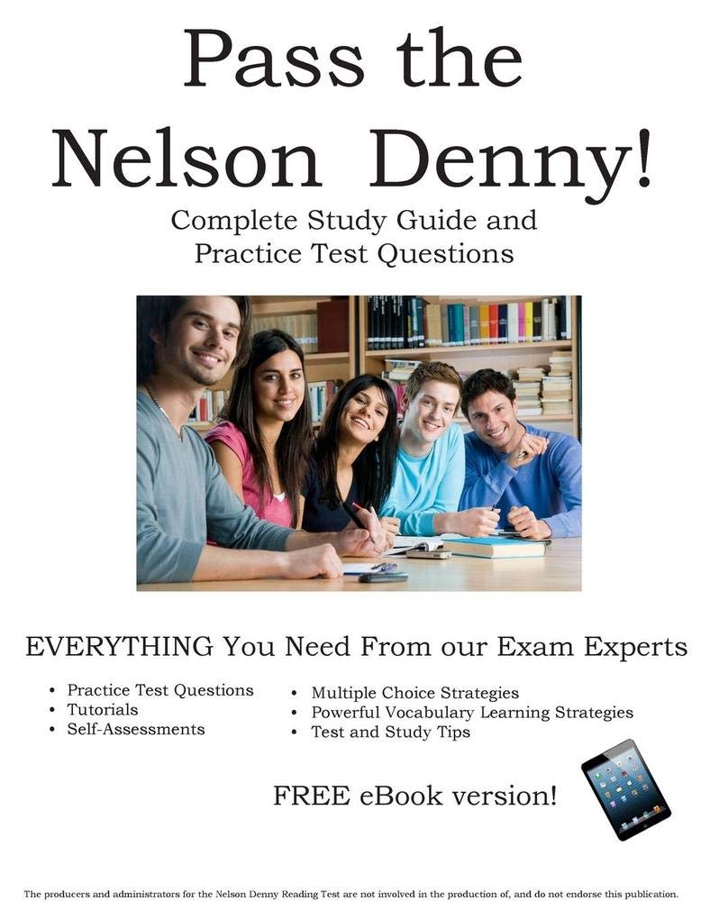 Pass the Nelson Denny: Complete Nelson Denny Study Guide and Practice ...