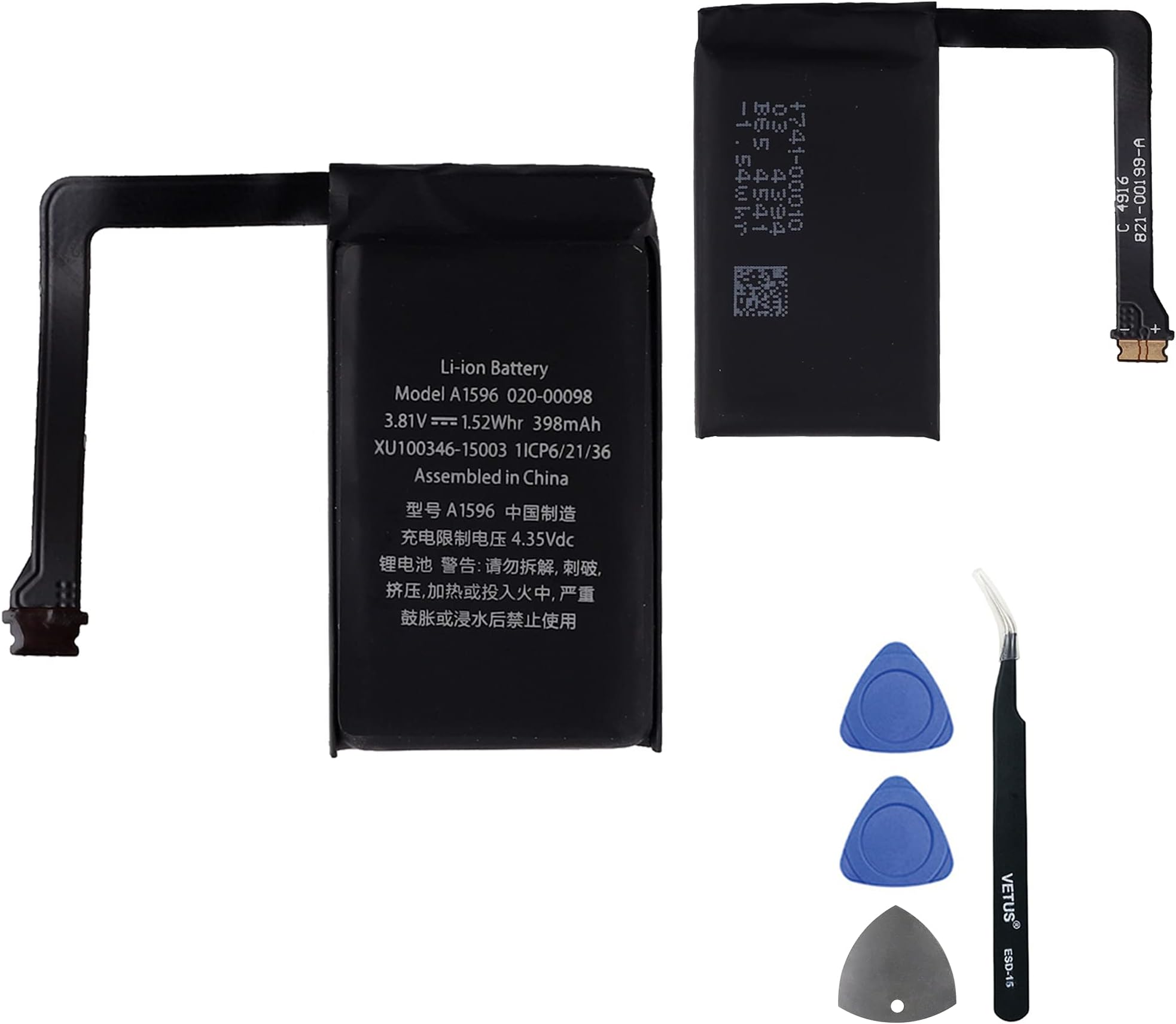 Amazon.com: E-YIIVIIL New Replacement Battery Compatible with Airpods ...