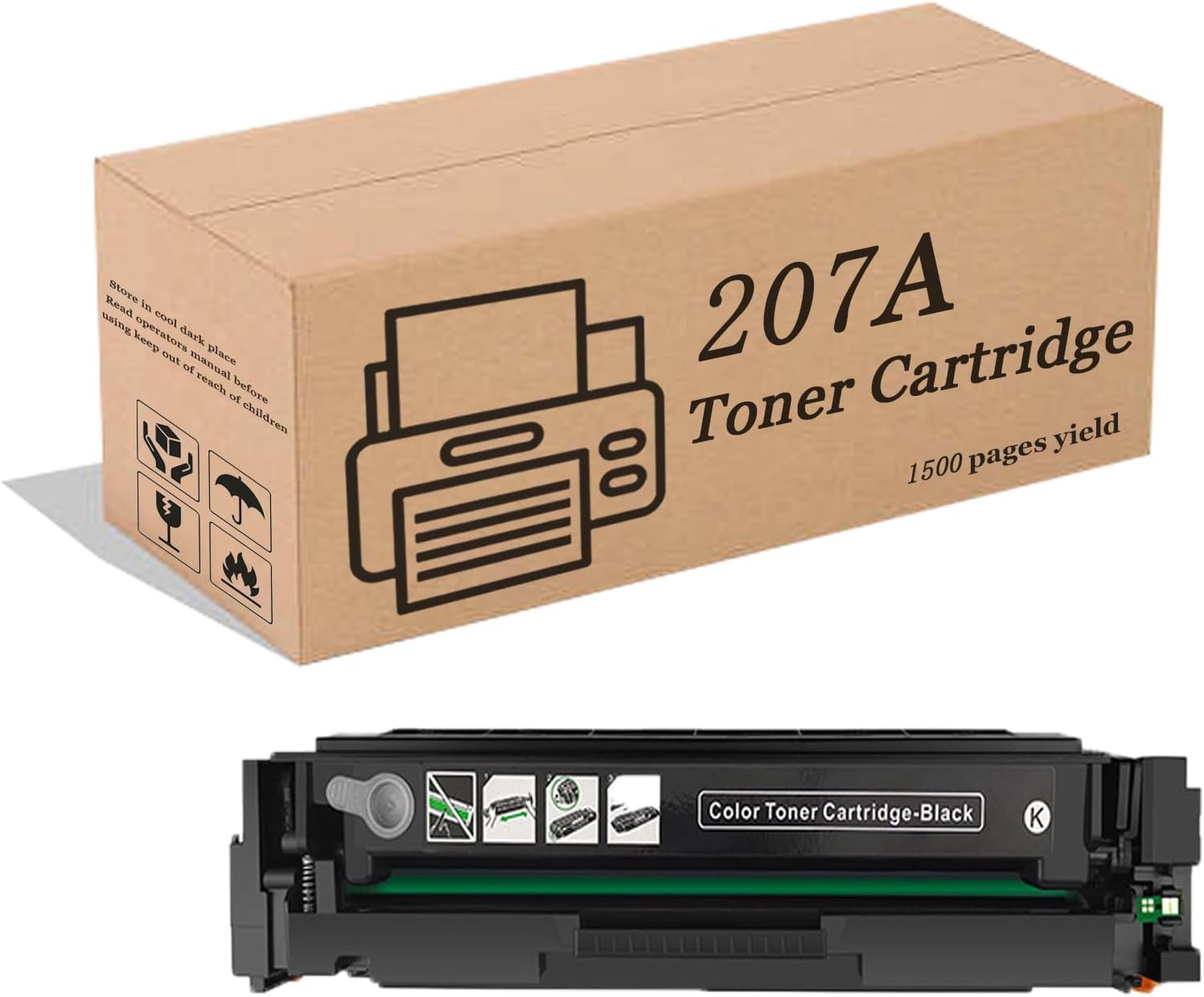 Amazon.com: for HP 207A Toner Cartridge Replacement Compatible for ...