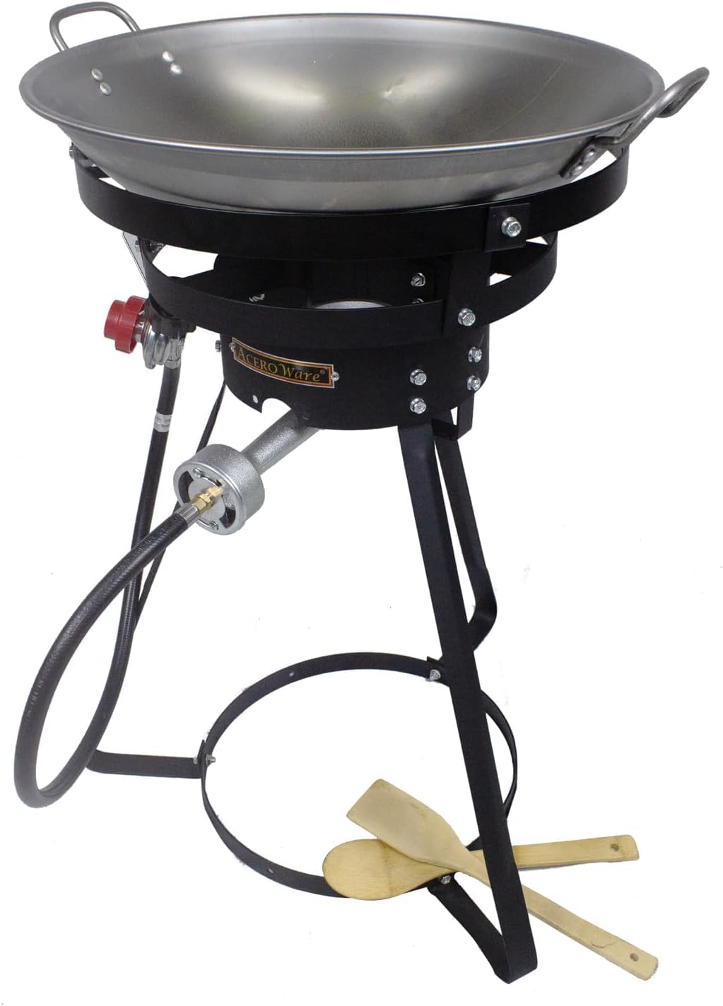 Amazon.com: Camp Stove with Wok-24" Portable Propane Outdoor Cooker ...