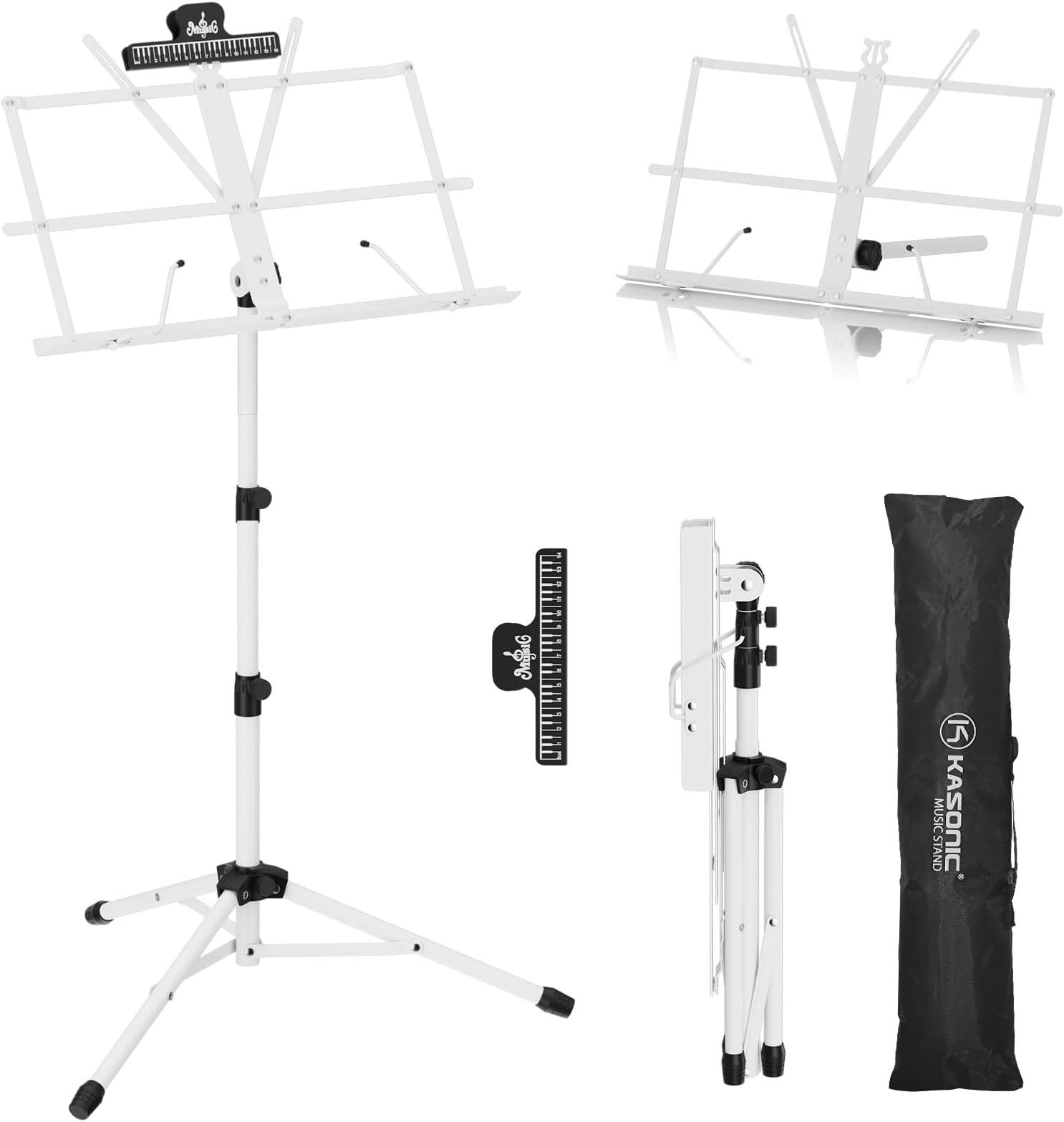 Amazon.com: OnStage SM7122BB Compact Folding Sheet Music Stand with Bag ...