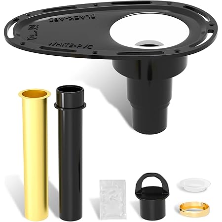 Maax 10034341 F2 Drain PVC Kit for Freestanding Bathtub, White ...