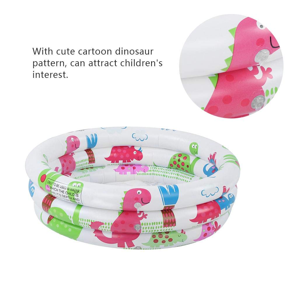 01 Round Pools for Children, Small Children Swimming Pool with Cartoon ...