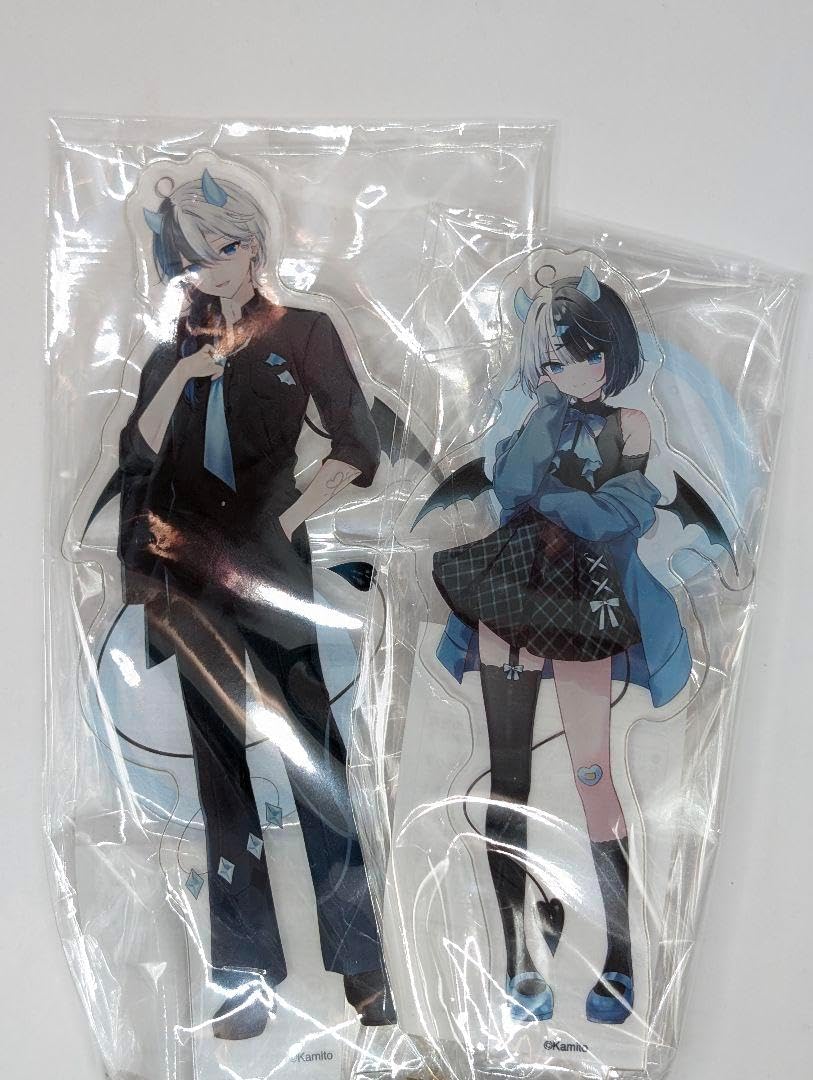 Amazon.co.jp: Kamito GiGO BIGアクリルスタンド かみとちゃん かみとくん : おもちゃ