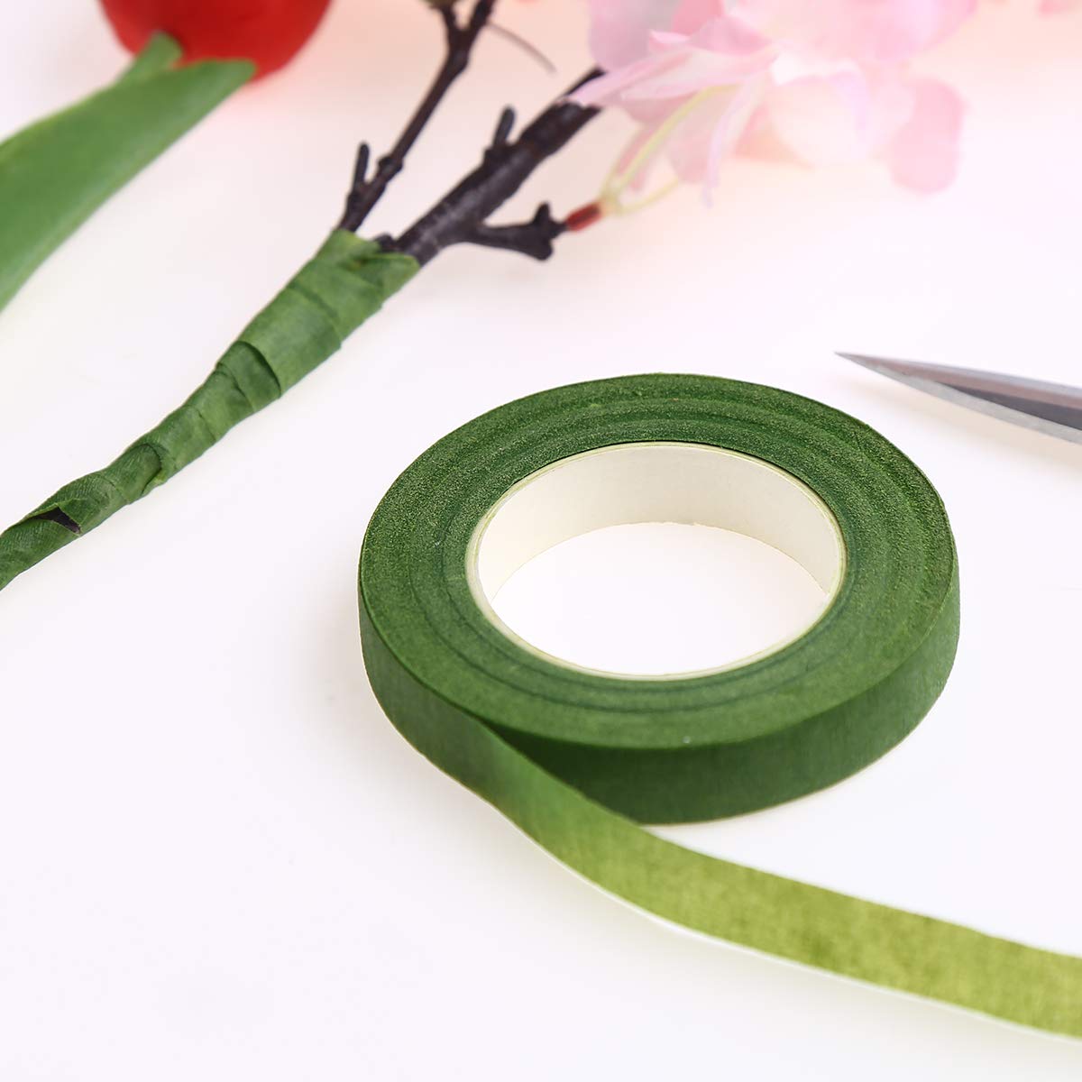 Snapklik.com : 4 Rolls Floral Tapes Bouquet Stem Wrap For Flowers ...