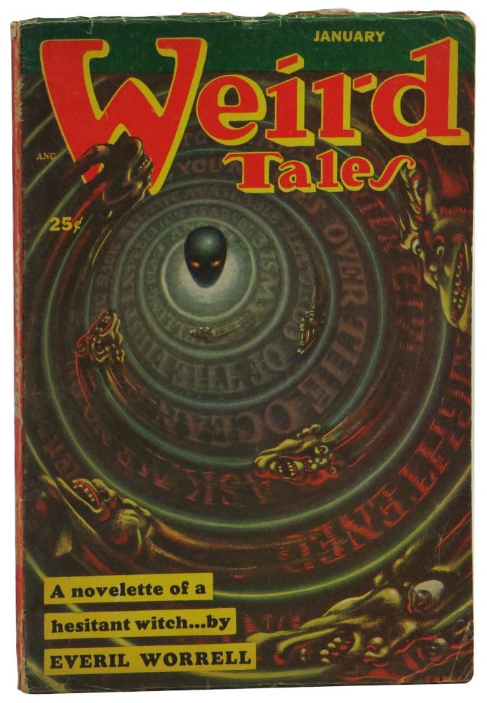 WEIRD TALES JANUARY 1953: Matheson, Richard; Derleth, August; Worrell ...