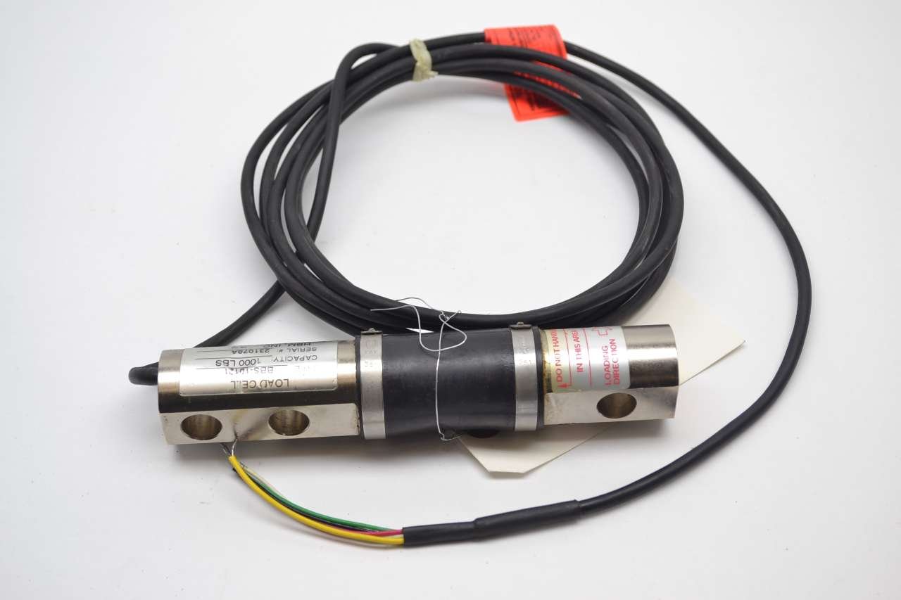 NEW HBM BBS-10121 1000LBS SINGLE ENDED CAPACITY LOAD CELL TEST ...