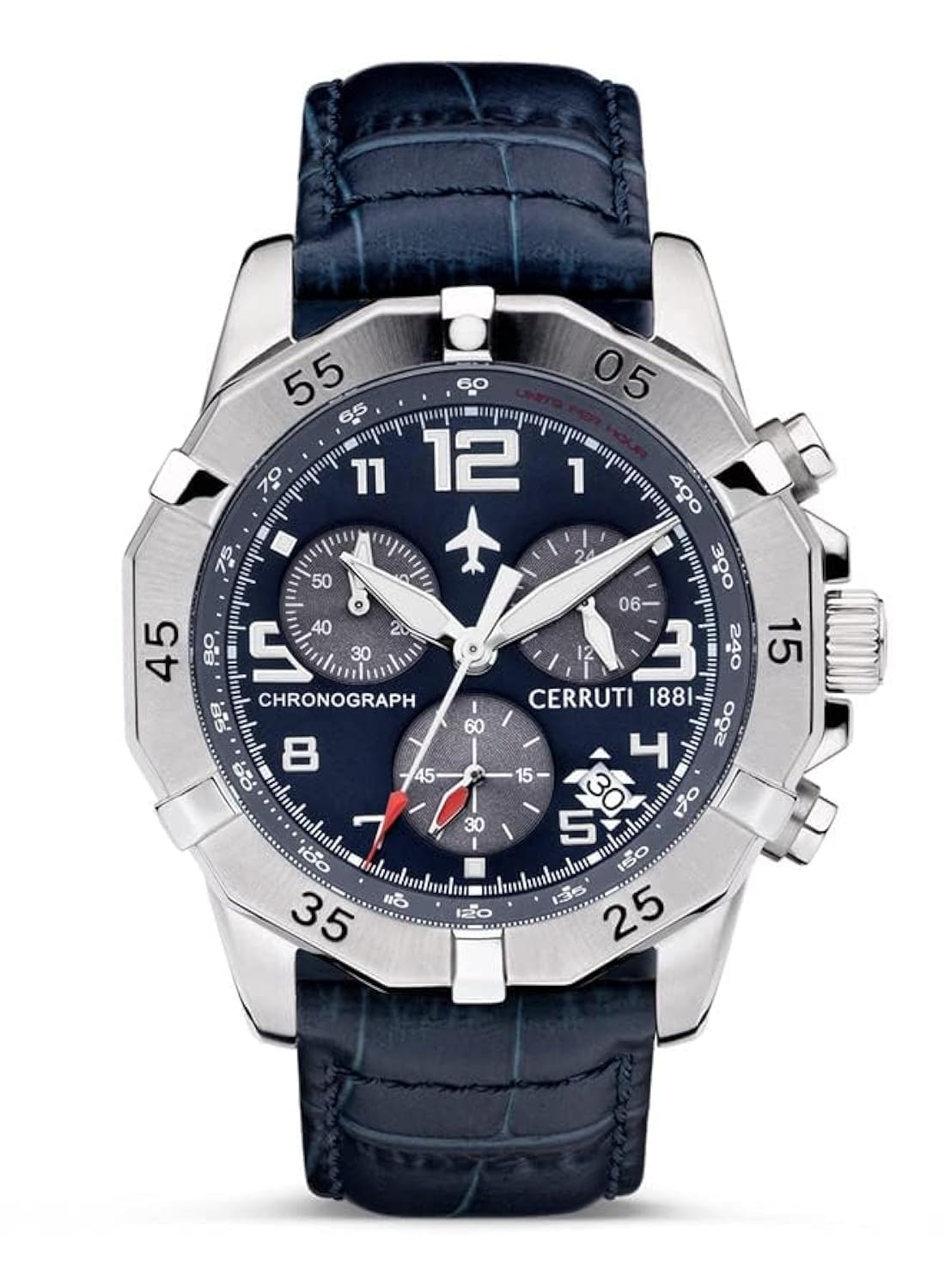 Cerruti 1881 Watch for Men - Blue Dial - 43 MM : Buy Online at Best ...