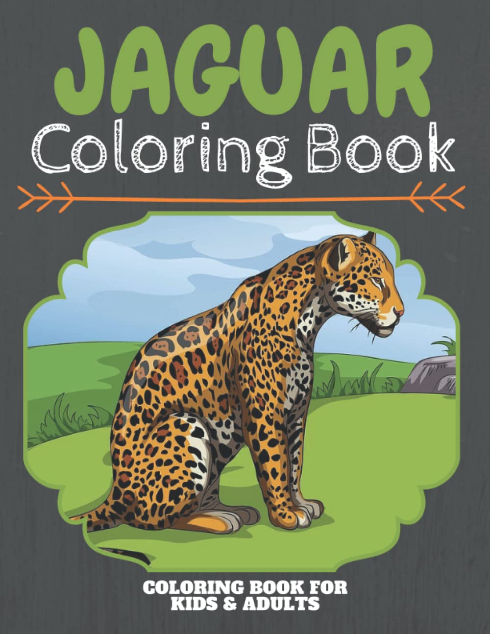 Buy Jaguar Coloring book: Jaguar Coloring Book: +20 Pages With Funny ...