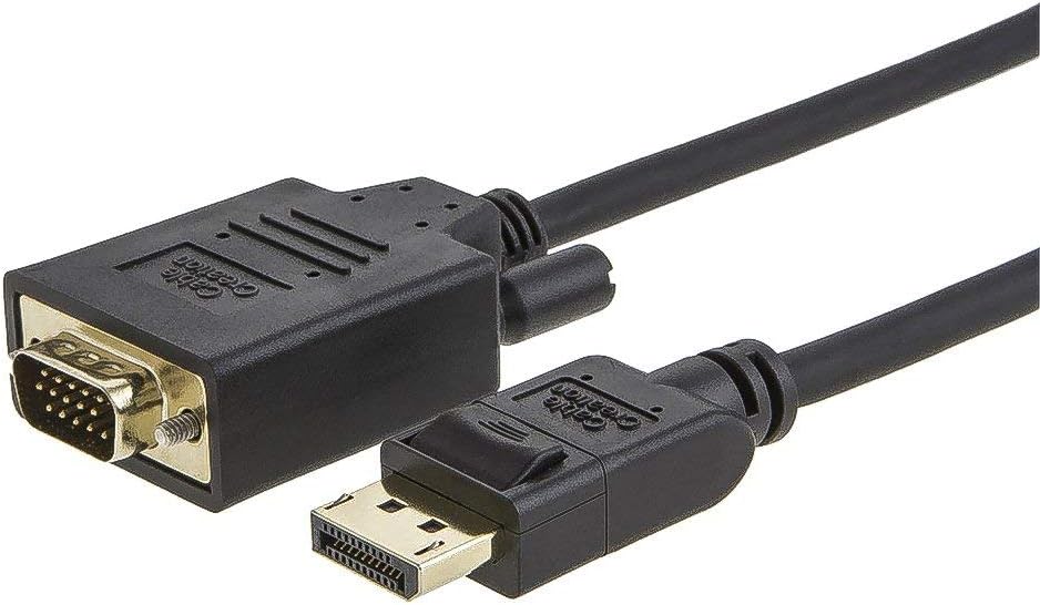 DisplayPort to VGA Cable 6FT [2-Pack], CableCreation DP to VGA Cable ...