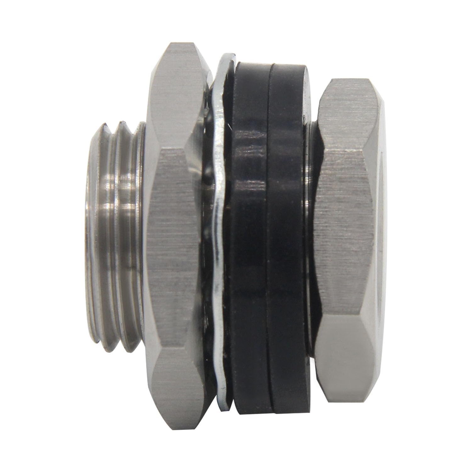 Snapklik.com : Fitvell Stainless Steel Bulkhead Fitting 1/4" NPT Female ...