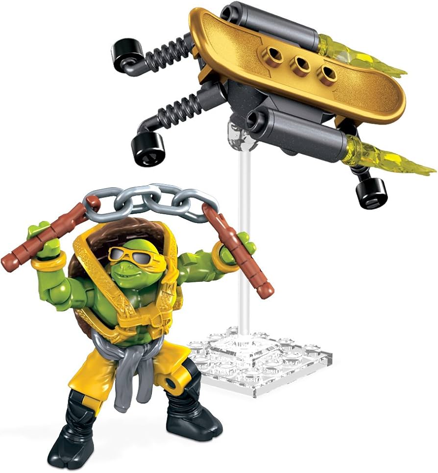 Lego Ninja Turtles Mikey Mega Bloks Teenage Mutant Ninja Turtles Mikey