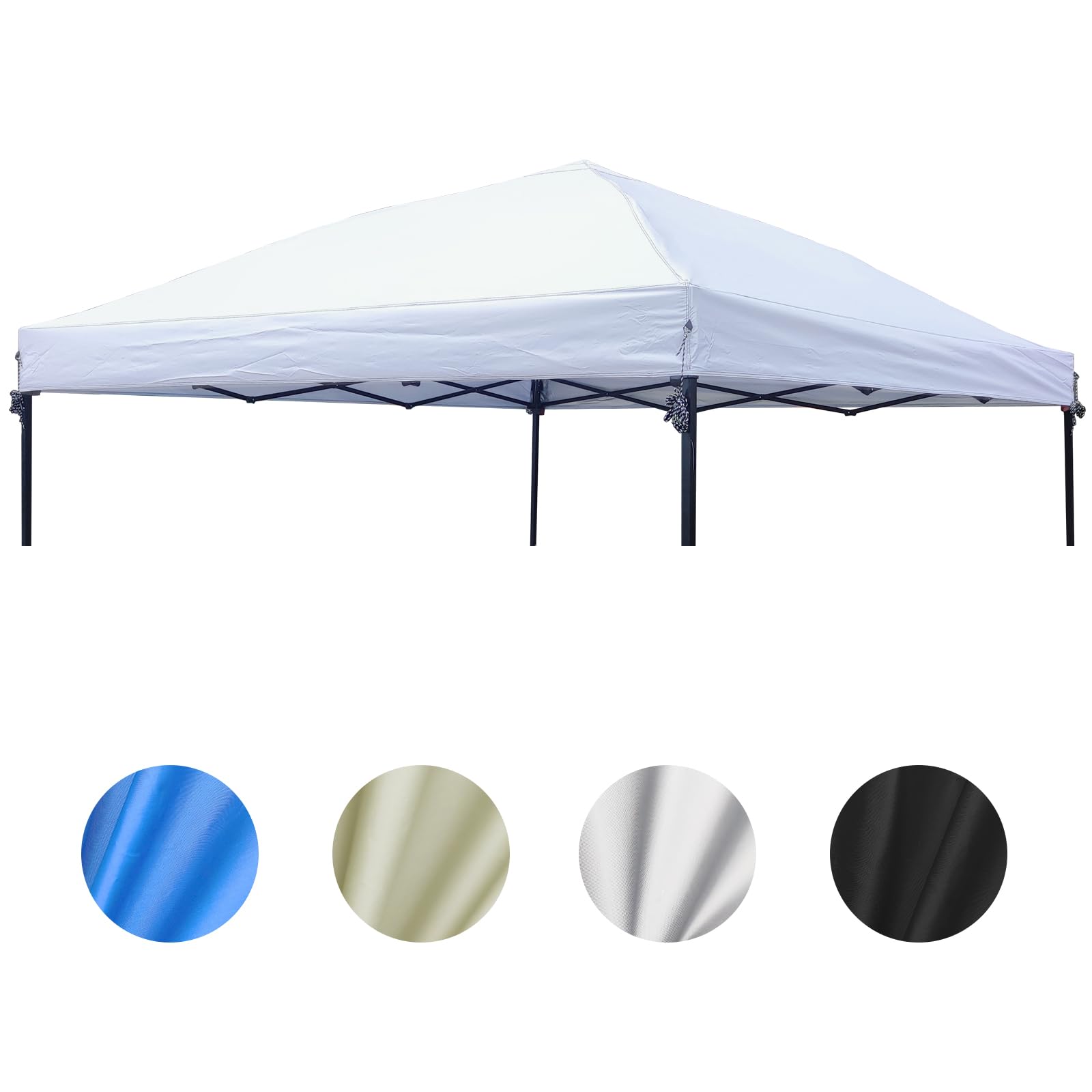 Amazon.com: 10x10 Canopy Replacement Top, Waterproof Sunshade Canopy ...