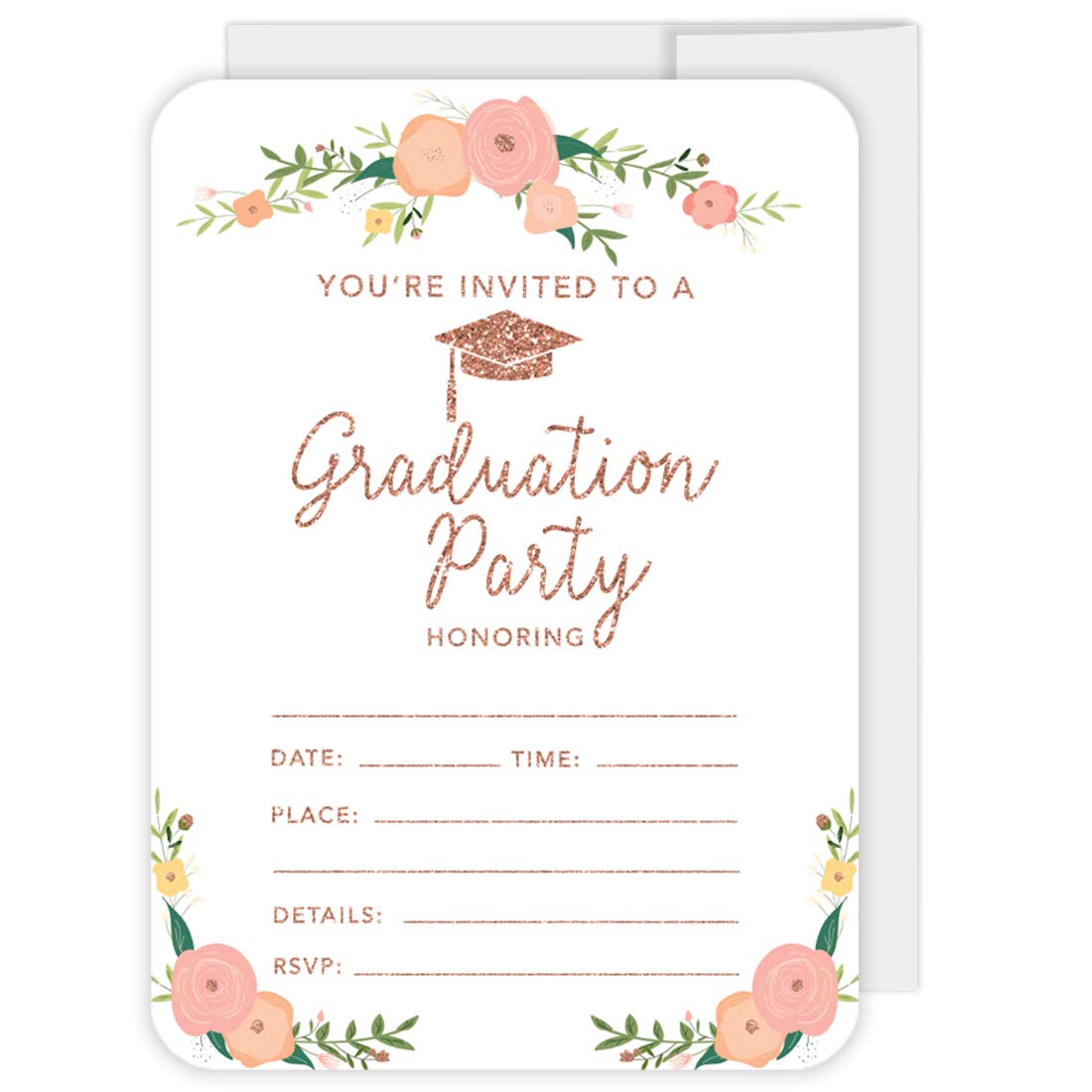 High School Graduation Invitations For Girls