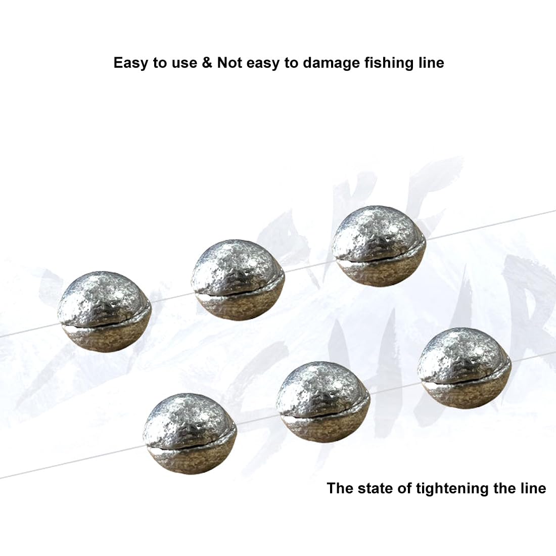 Snapklik.com : Fishing Split Shot Weights, Fly Fishing Weights Split ...