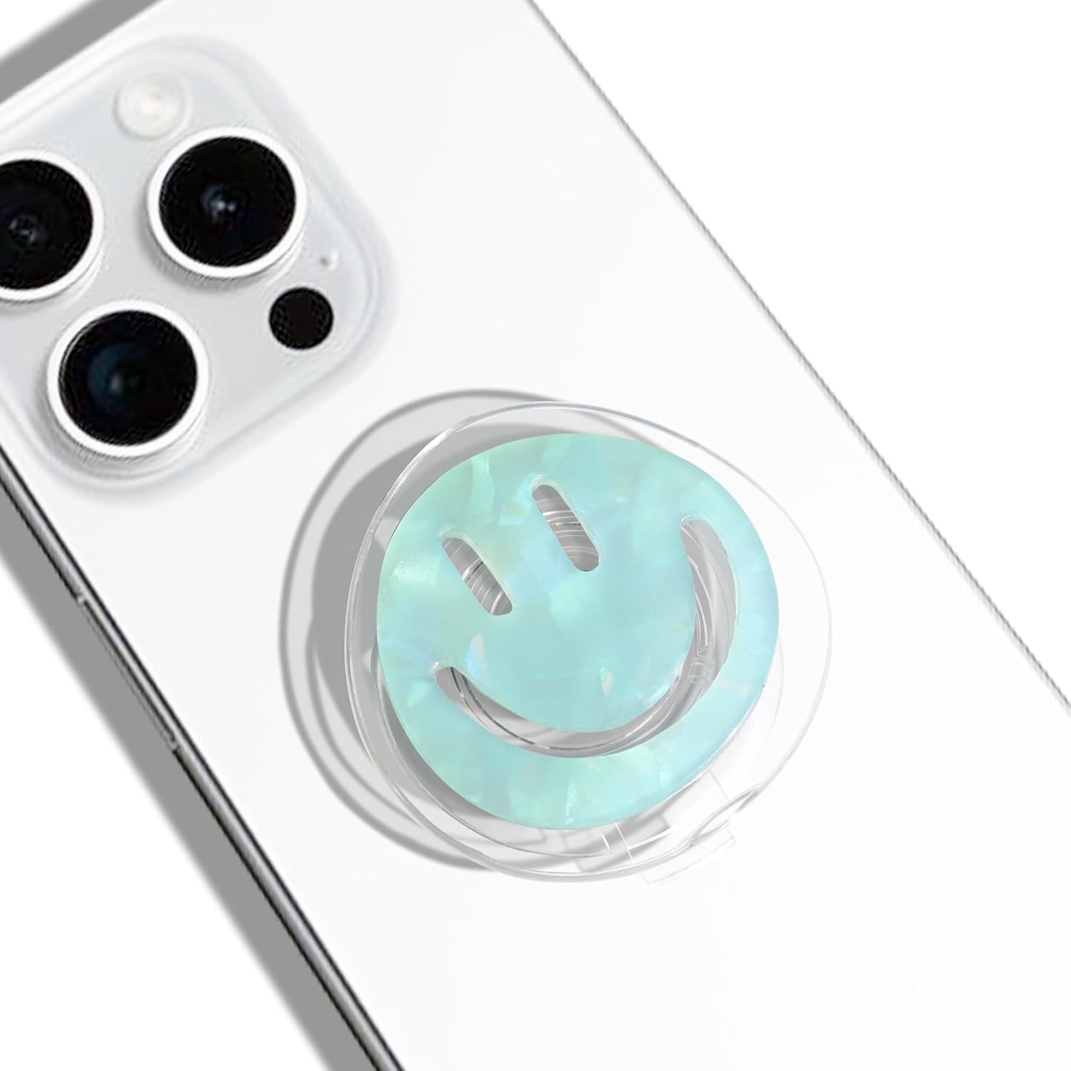 Amazon.com: GRIPONG Smiley Face Phone Grip - Fun and Expandable ...