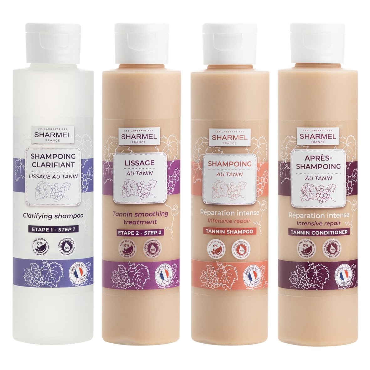 KIT DE LISSAGE AU TANIN A L’EXTRAIT DE RAISINS - 0% SILICONE- 0% ...