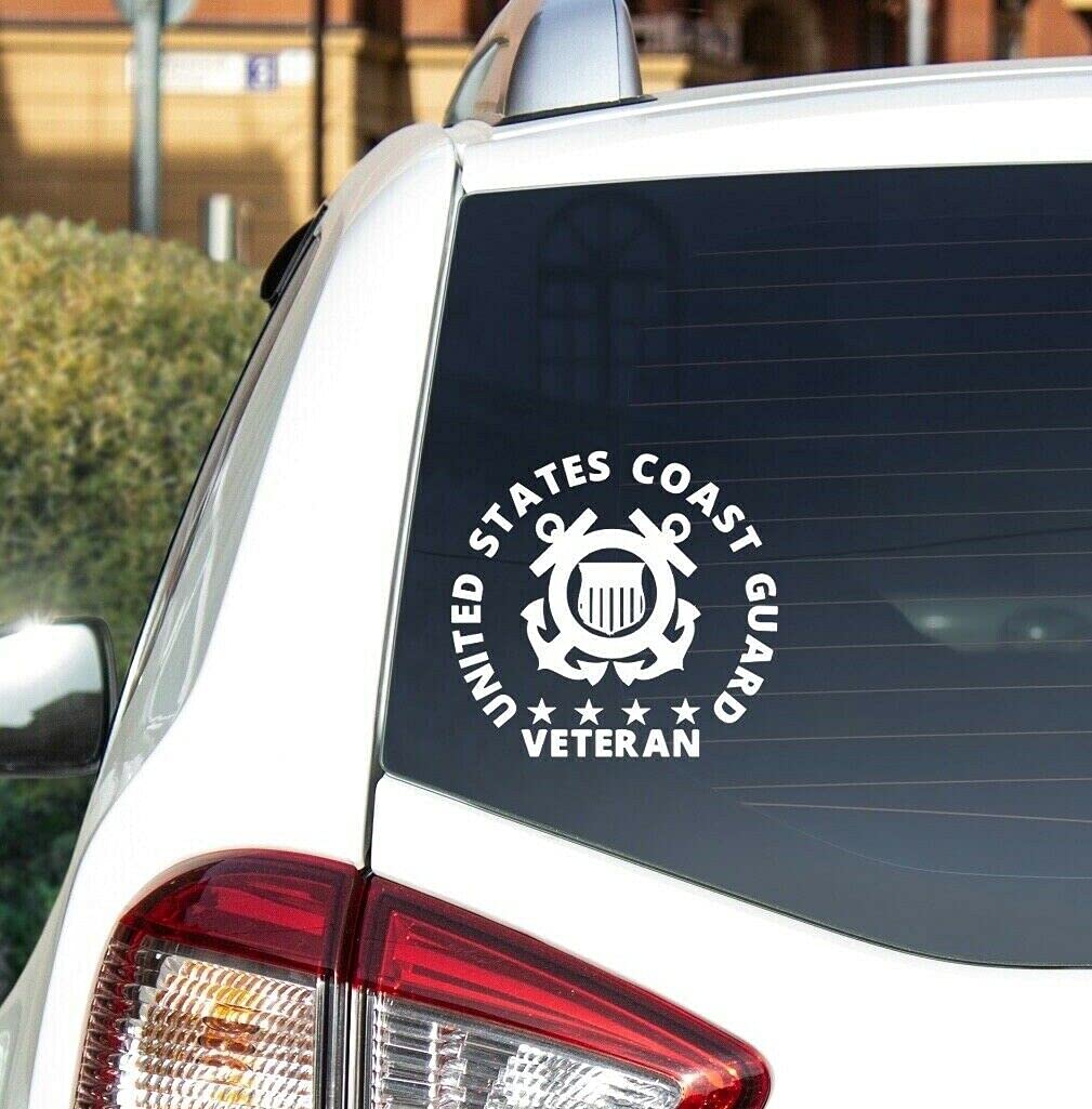 Coast Guard Window Decals