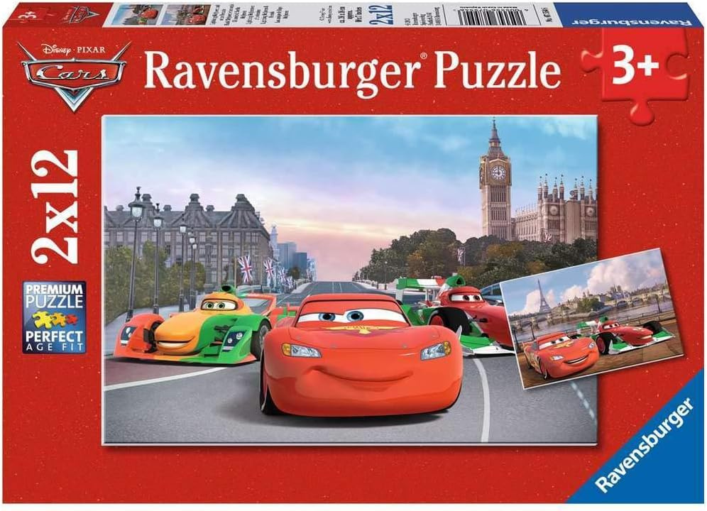 Ravensburger Disney Pixar Cars 2x 12-piece Jigsaw Puzzles, [Amazon ...