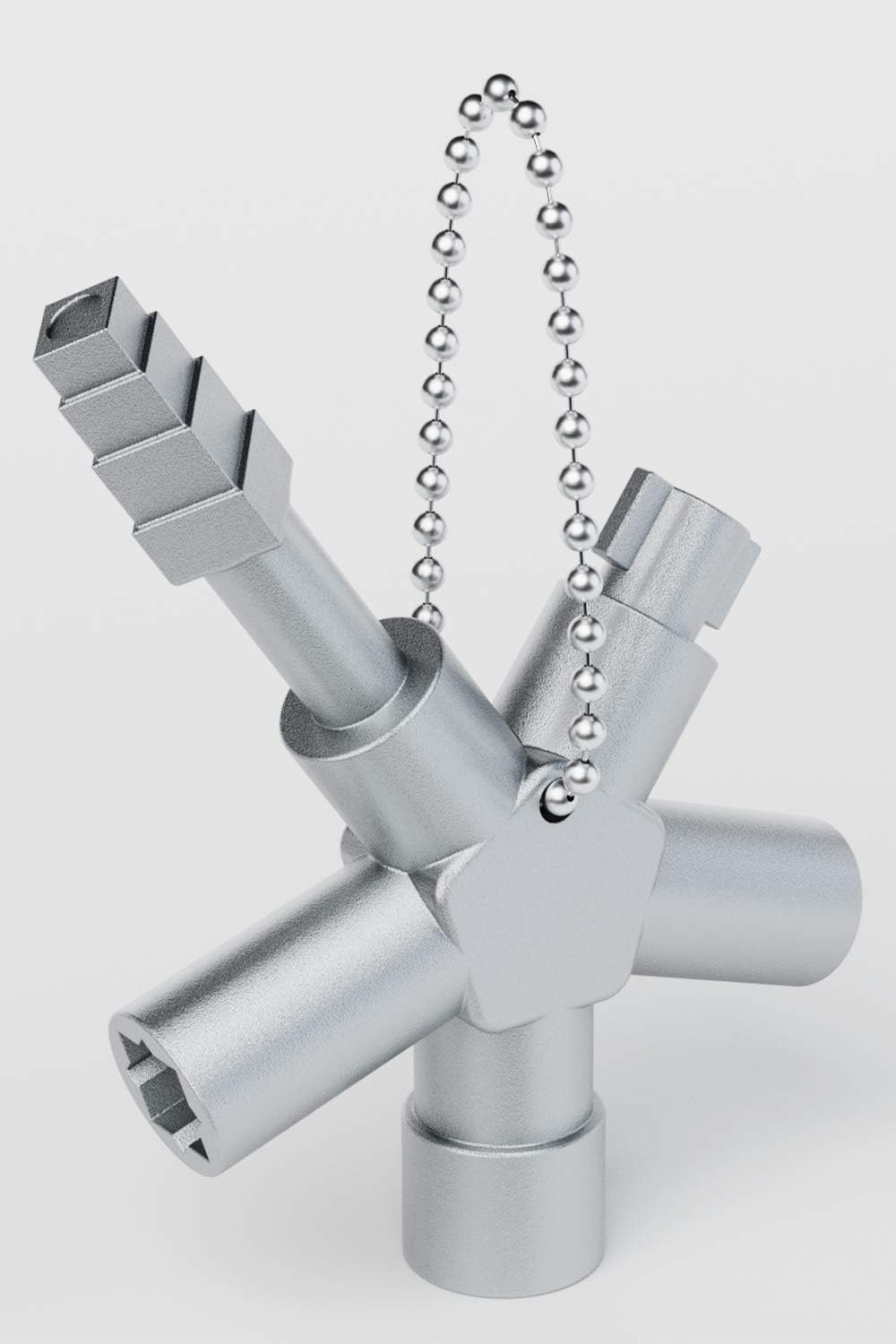 ABSINA Universalschlüssel mit 4 Profile - Dreikantschlüssel ...