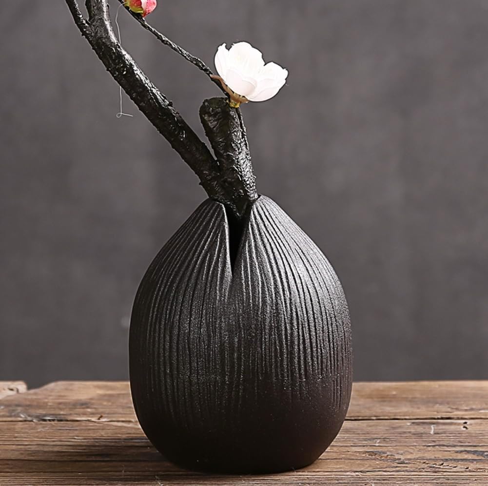 Amazon.com: DDMDBYHRY Japanese Style Ceramic Flower Vase Small Ikebana ...