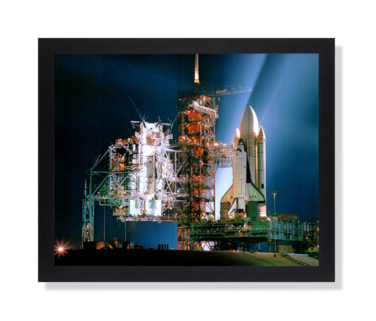 Night Space Shuttle Viewing