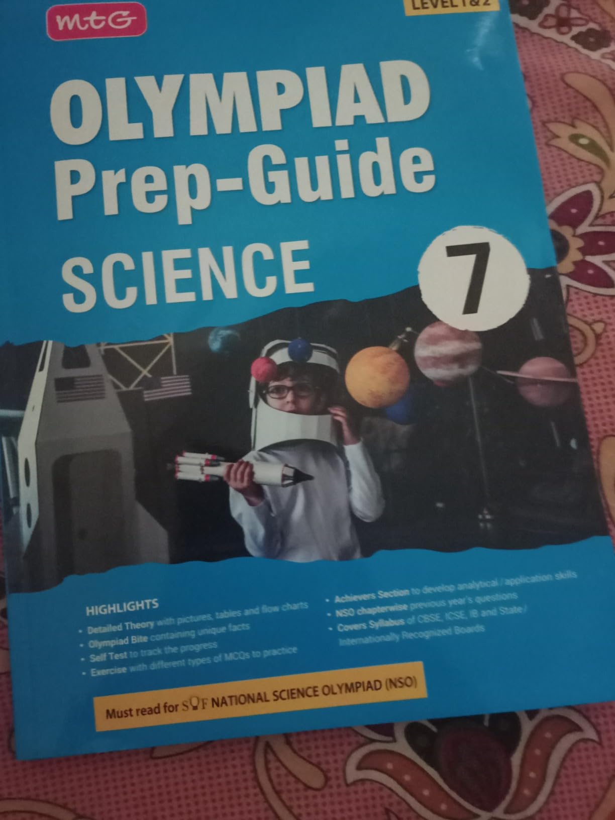 Buy MTG Olympiad Prep-Guide Class 7 Science (NSO) - Detailed Theory ...