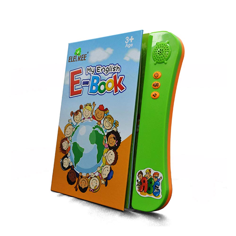 Buy Interactive Learning Sound Book (Green Color) for Kids: Alphabet ...