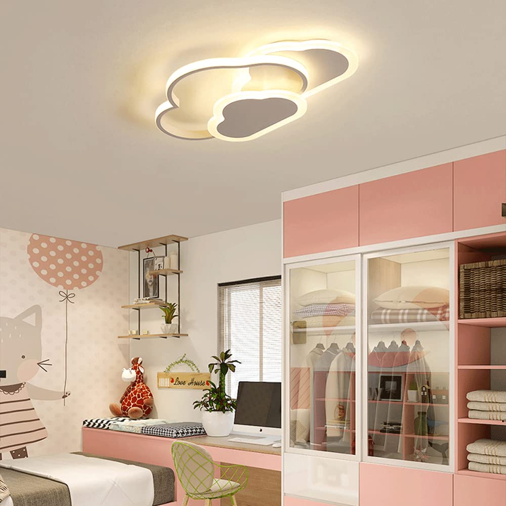 Heart Ceiling Light Design Ideas Heart Shaped Modern LED Car Garage