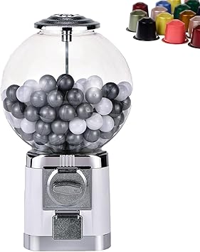 DOJOEUU Capsule Machine, Chewing Gum Machine, Coin-Free, Bubblegum ...