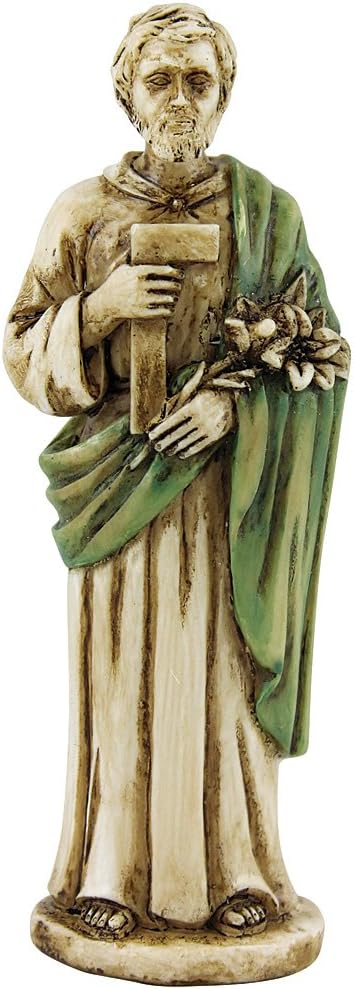 Amazon.com: Pacific Giftware St Joseph The Worker Statue with Prayer ...