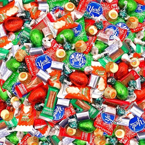 Amazon.com: Christmas Candy Assortment - HERSHEY’S Mixed Chocolates ...